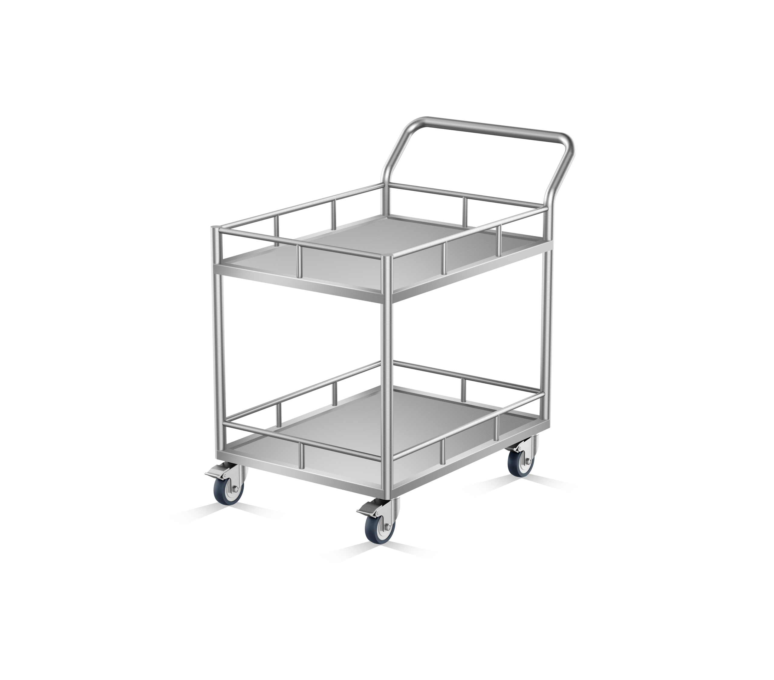 Double Fence Trolley - AGIRAY: Cleanroom & Stainless Steel Solutions Expert